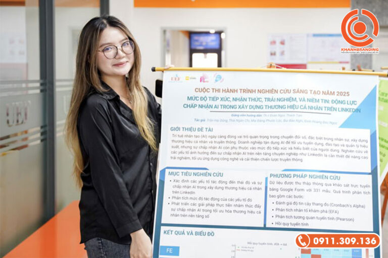 5 mẫu poster nghiên cứu khoa học ấn tượng và dễ áp dụng nhất hiện nay